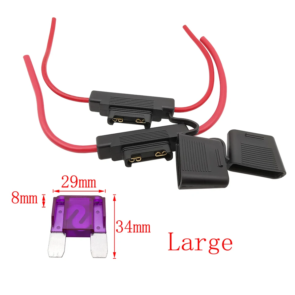 Porta Fusibili 12 Volt Blocco Fusibile 250 Amp InstallGear 0/2/4 Gauge ...