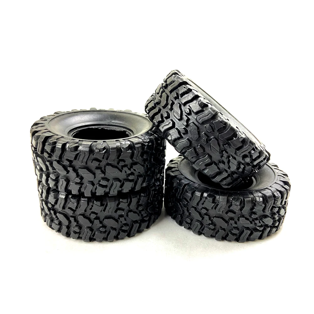 Upgrade Rubber Tires 30 x 66mm for WPL B-1 B-14 B-24 B24 C14 C-14 1/16 RC Car Spare Parts RC ...