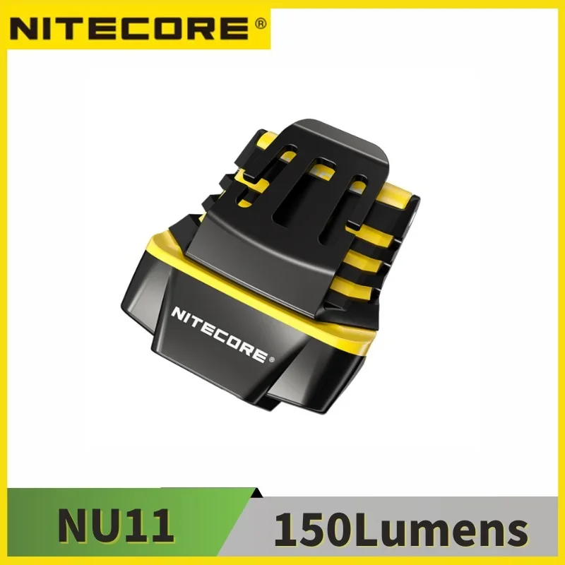 NITECORE-NU11-Rrechargeable-Intelligent-IR-Sensor-Clip-on-Cap-Light-150Lumens-Built-in-600mAh ...
