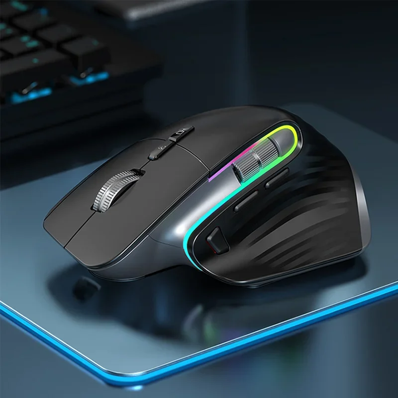 Tipo-C-Mouse-sem-fio-recarreg-vel-Bluetooth-ergon-mico-silencioso ...