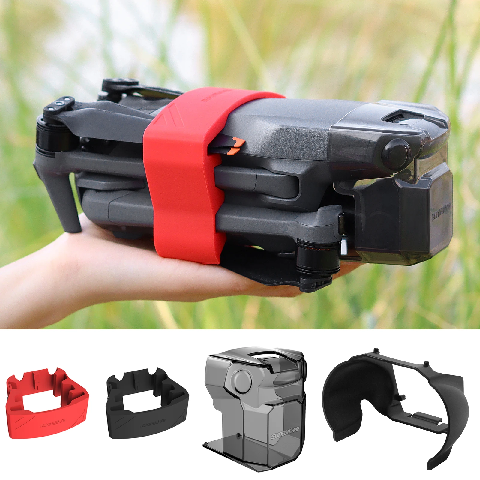 Silicone Gimbal Protector Fixer Propeller Bundle | Propeller Protect ...