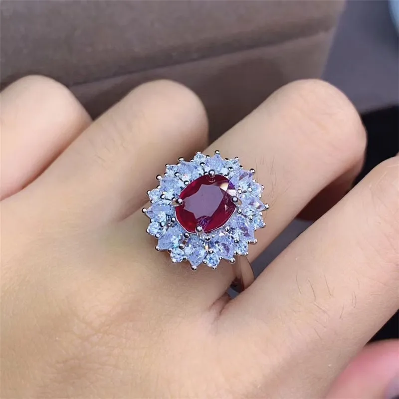 Natural-Ruby-Ring-for-Engagement-0-4ct-SI-Grade-Ruby-Silver-Ring-Solid ...