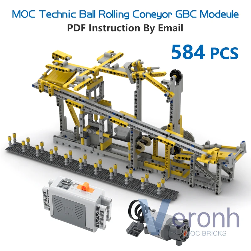 New Coneyor GBC Loop Module MOC Technology Track Building Blocks ...