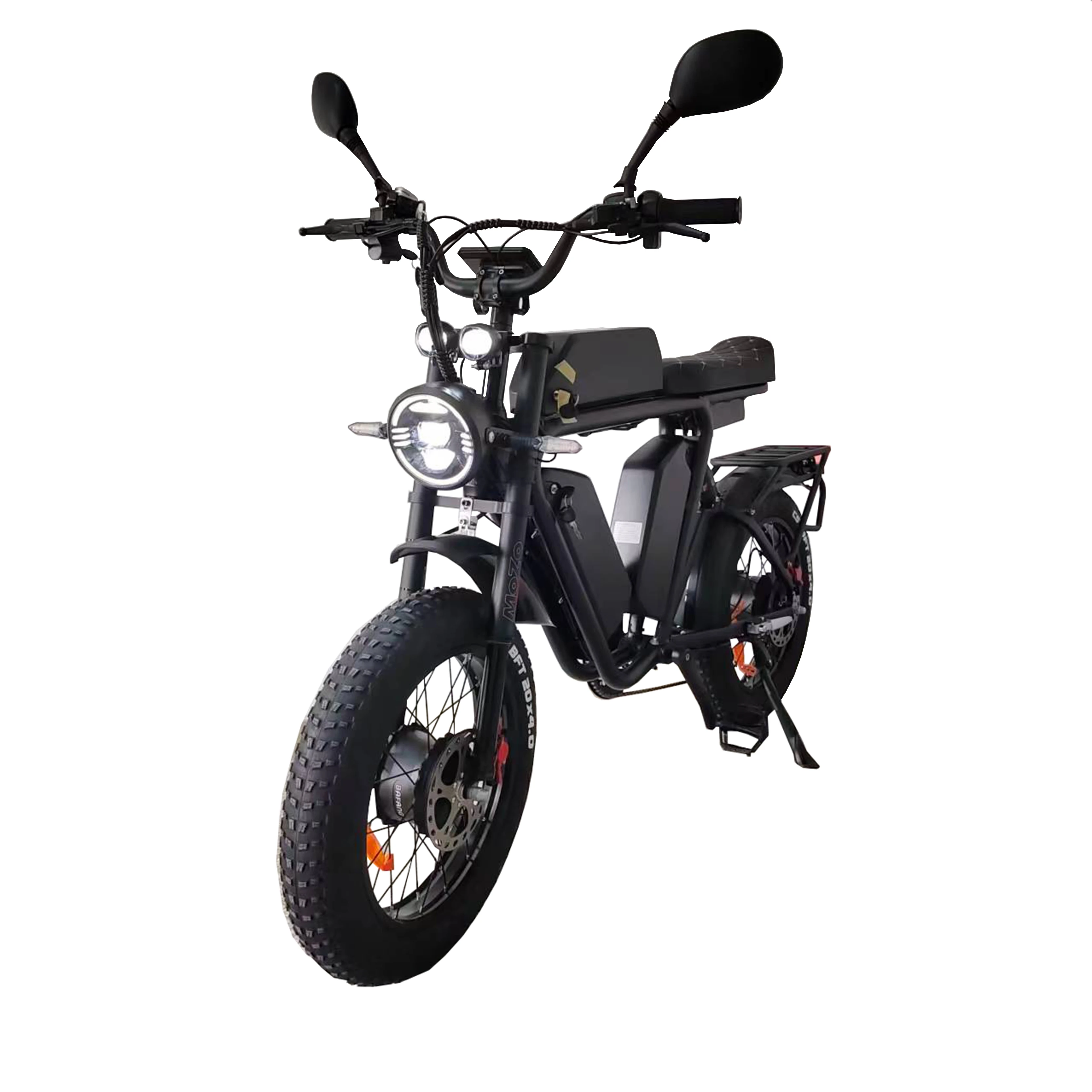 EBike 52V 2000W Dual Motor Bafang 66Ah Full Suspension Hydraulic Brake ...
