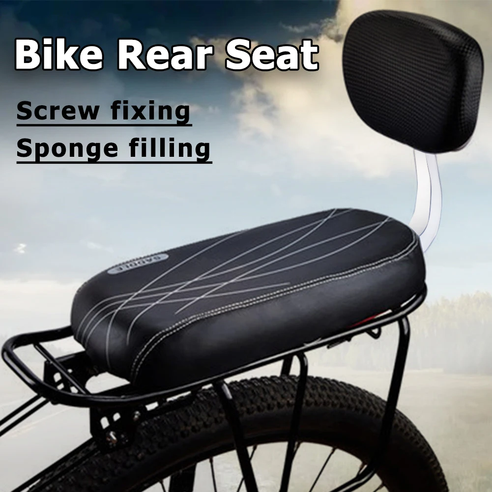 Bike Hinten Sitz Fahrrad Kinder Zurück Sitz Mit Rückenlehne Fahrrad ...