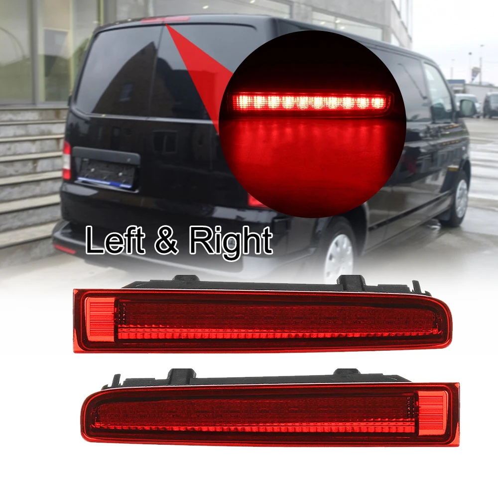 Red-LED-Top-Center-Third-3rd-Brake-Light-For-VW-Tranporter-T5-T6 ...