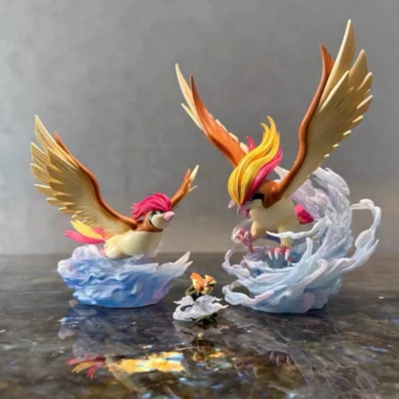 Pidgey & Pidgeotto & Pidgeot & Mega Pidgeot Toy Pokémon Anime Figures ...