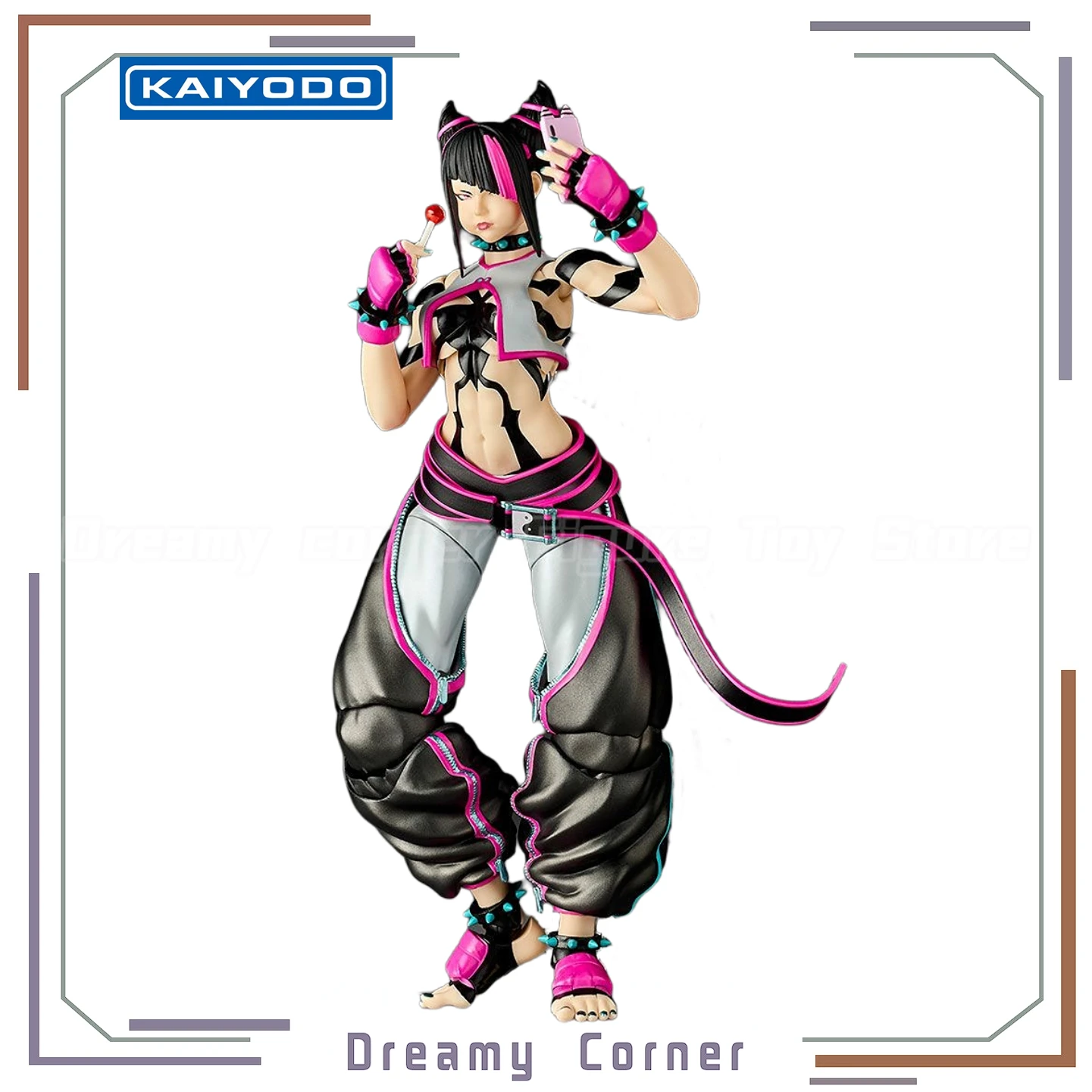 【In Stock】Original KAIYODO Revoltech AMAZING YAMAGUCHI Street Fighter 6 ...