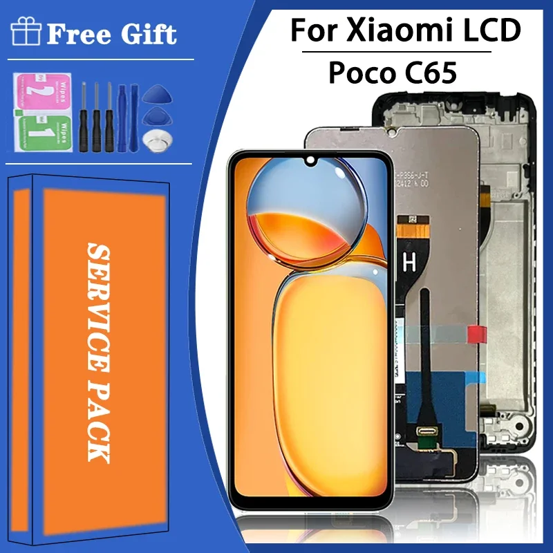 Pantalla-de-visualizaci-n-POCO-C65-probada-de-6-74-con-marco-para ...