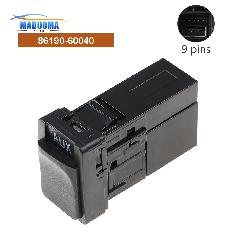 NEW 86190-60040 Car Auto Part USB AUX Interface Adapter 86190-60040 For ...