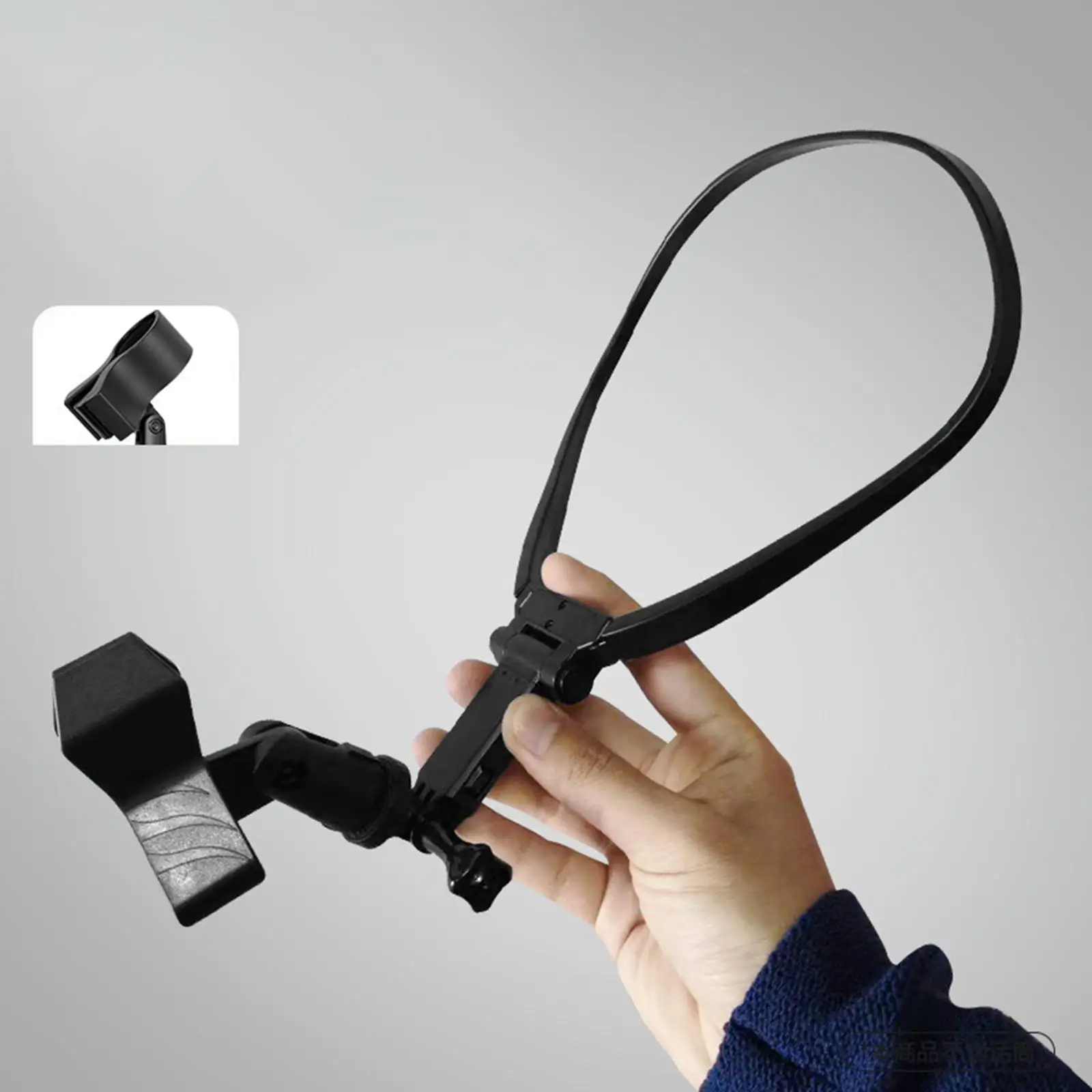 Neck Microphone Holder Neck Mic Holder for Stage Performance Magician ...