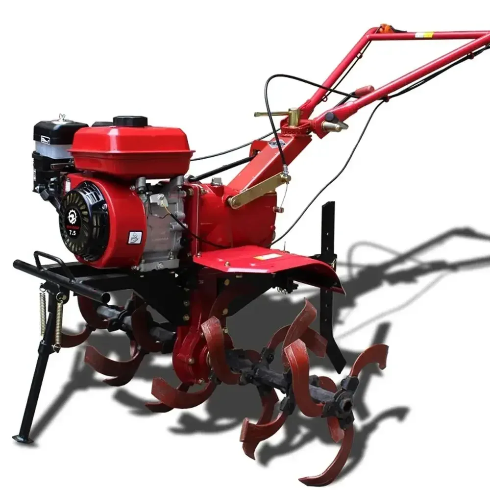 Tiller-7-5-HP-ripper-rotary-tiller-multi-functional-gasoline-cultivator ...