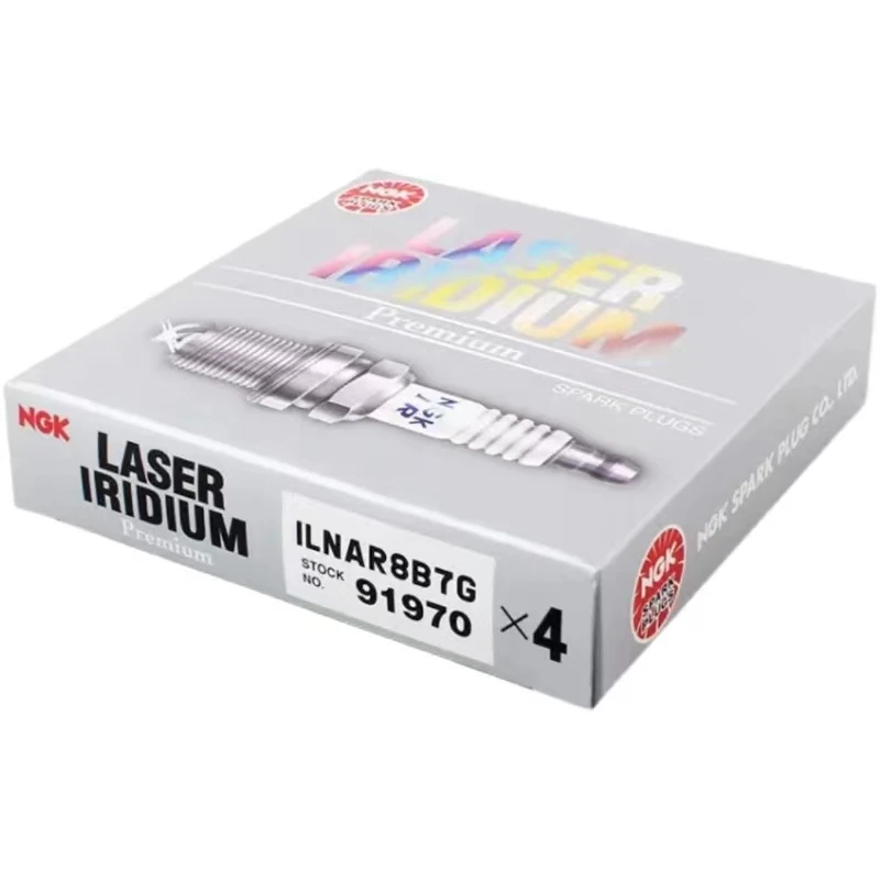 40pcs Original NGK Lase Iridium Spark Plug ILNAR8B7G 91970 Suitable For ...