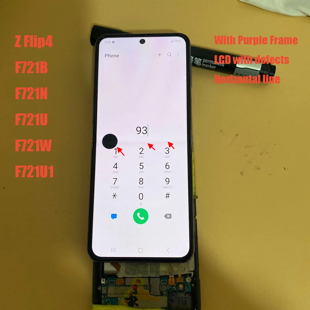6-7-AMOLED-For-Samsung-Z-Flip-4-LCD-Display-Touch-Screen-Assembly ...