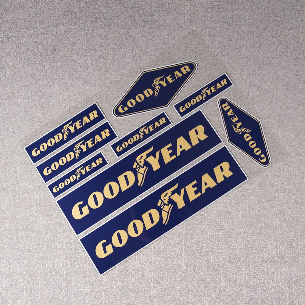 Reflective-GOODYEAR-Tires-Sign-Car-Bike-Helmet-Decals-Motorcycle ...