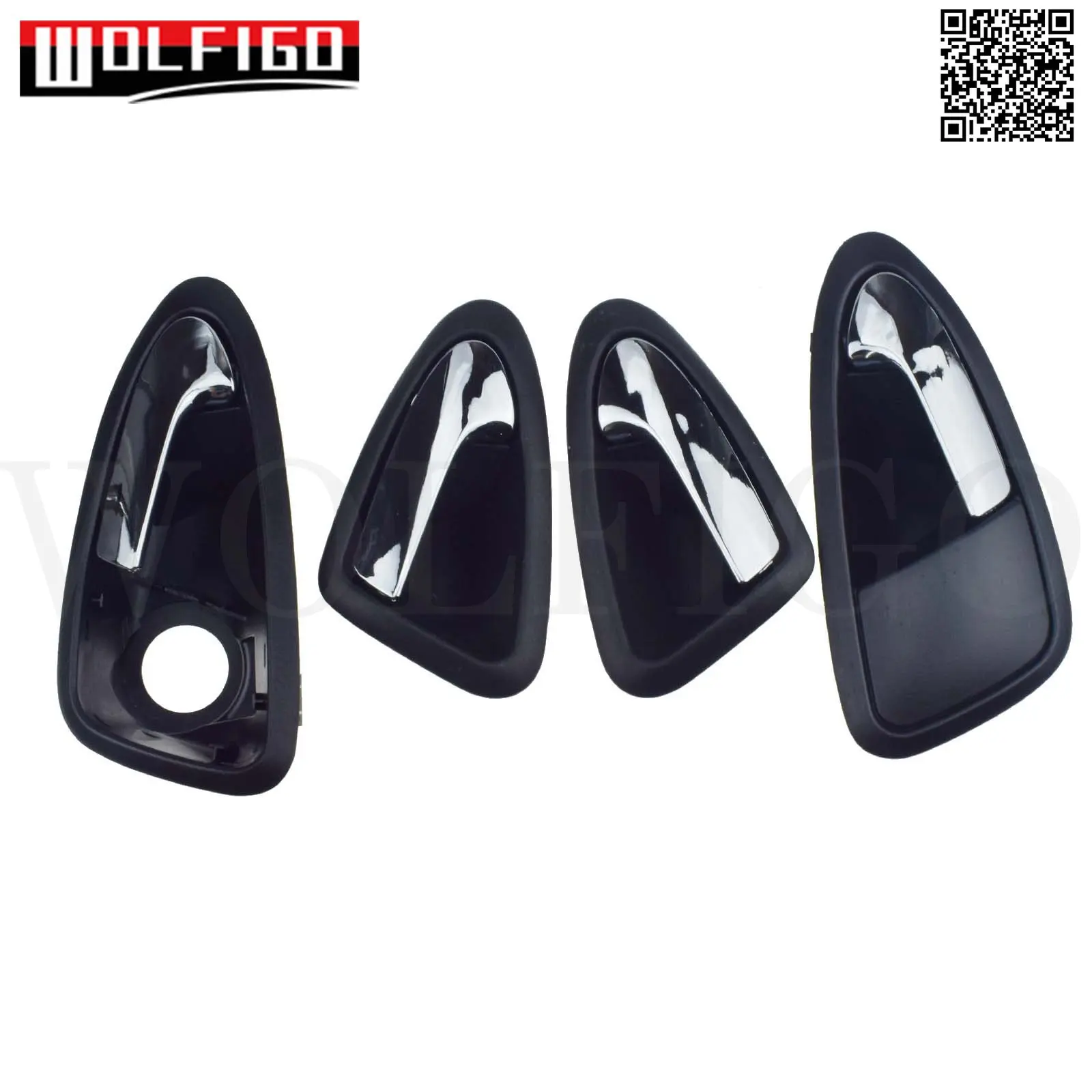 Chrome-Front-Rear-Left-Right-Interior-Inside-Inner-Door-Handle-for-Seat ...