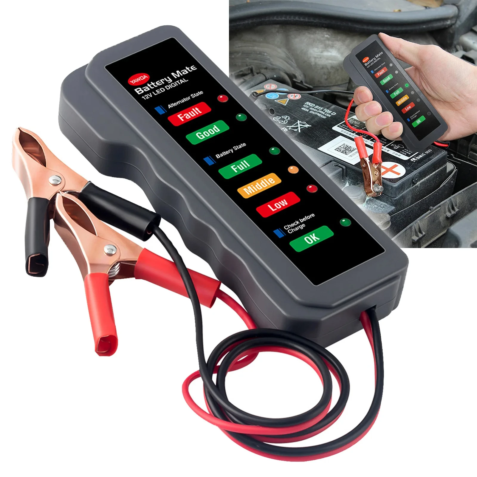 Battery-Tester-Automobile-Motorcycle-Battery-Car-Battery-Testers-ABS ...