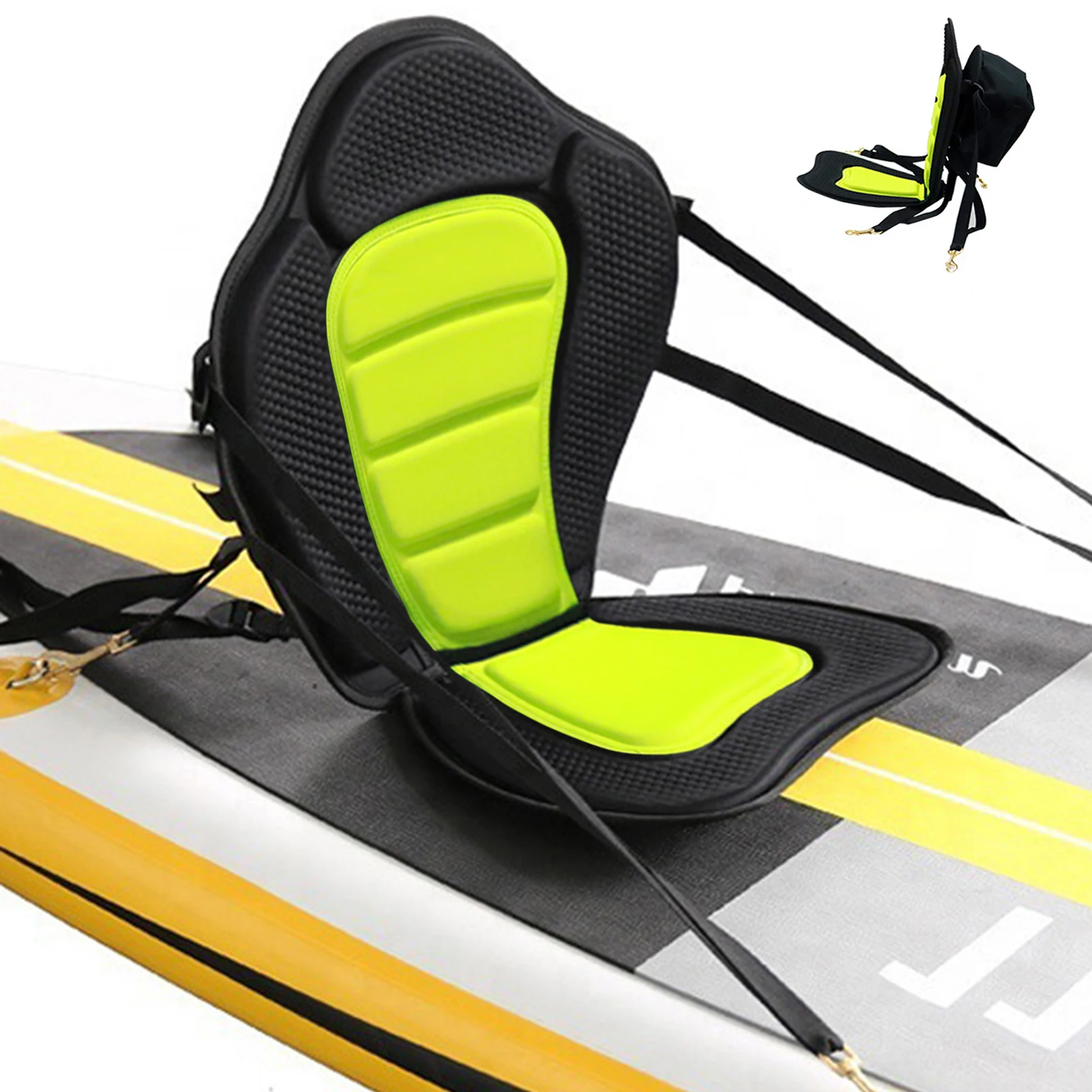 Kayak-Seat-Canoe-Seats-With-Back-Support-Adjustable-High-Backrest-Boat ...