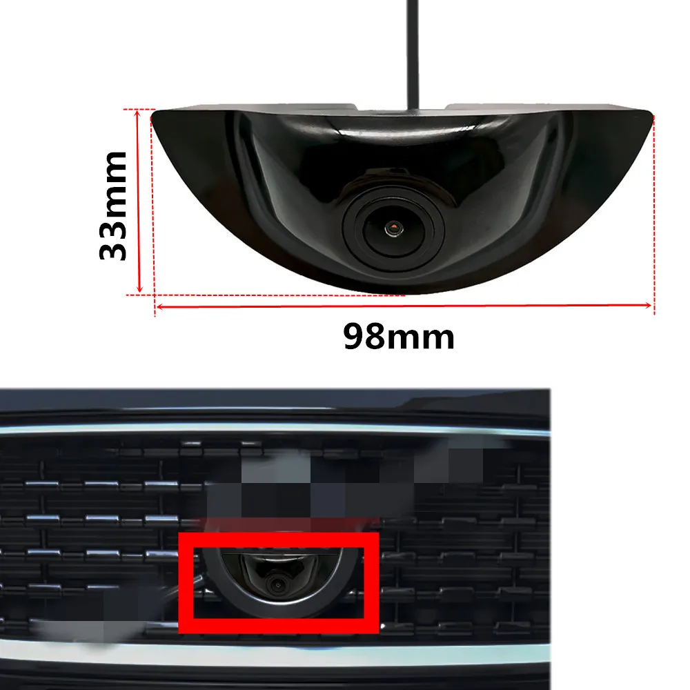 YIFOUM-Car-Front-View-Parking-Night-Vision-Positive-Waterproof-Logo ...