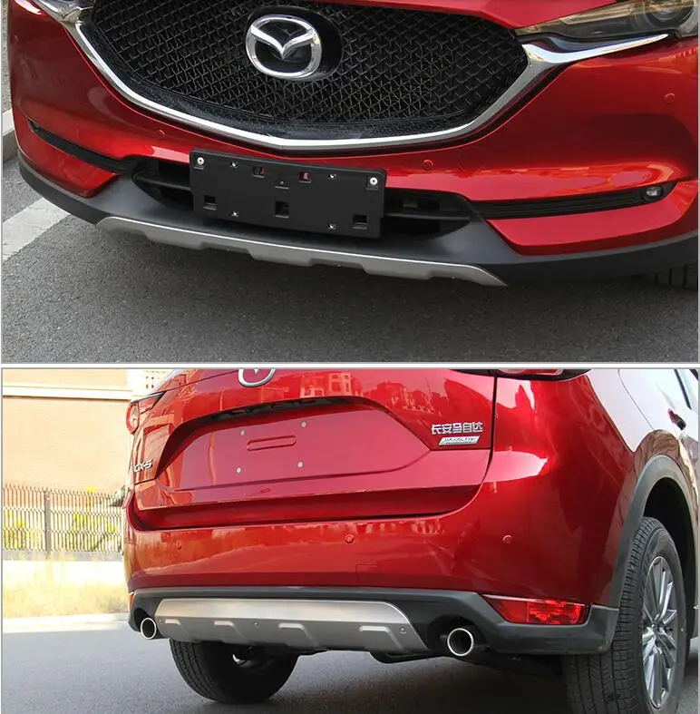Stainless-Steel-Front-Lip-Bumper-Rear-Diffuser-Protector-Guard-Skid ...