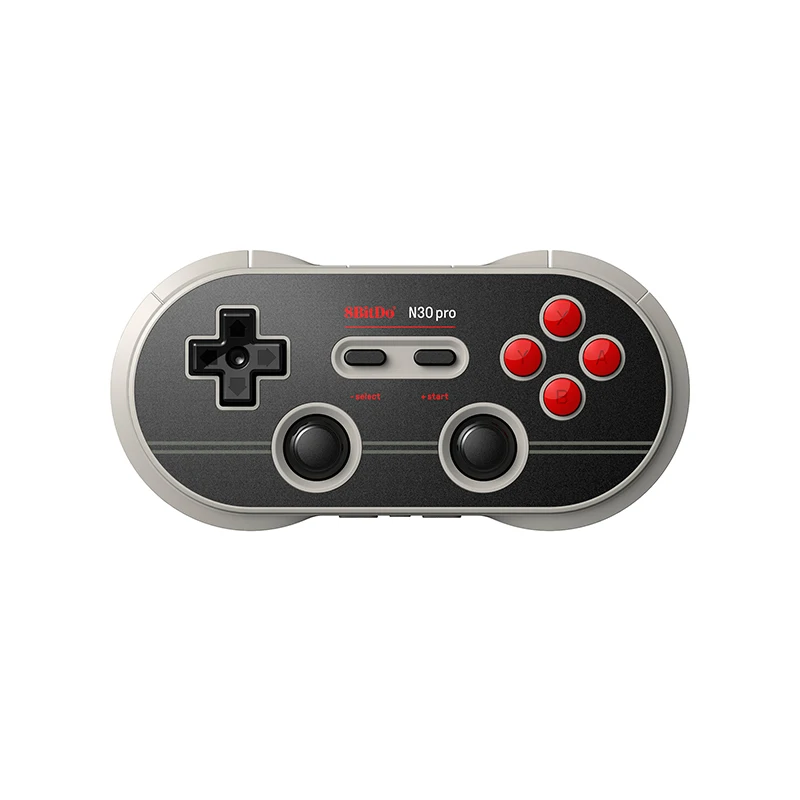 8bitdo N30 Pro2 블루투스 컨트롤러 게임 패드 조이스틱 포함 게임 컨트롤 닌텐도 스위치 윈도우 맥os 안드로이드 라즈베리 파이용게임 패드