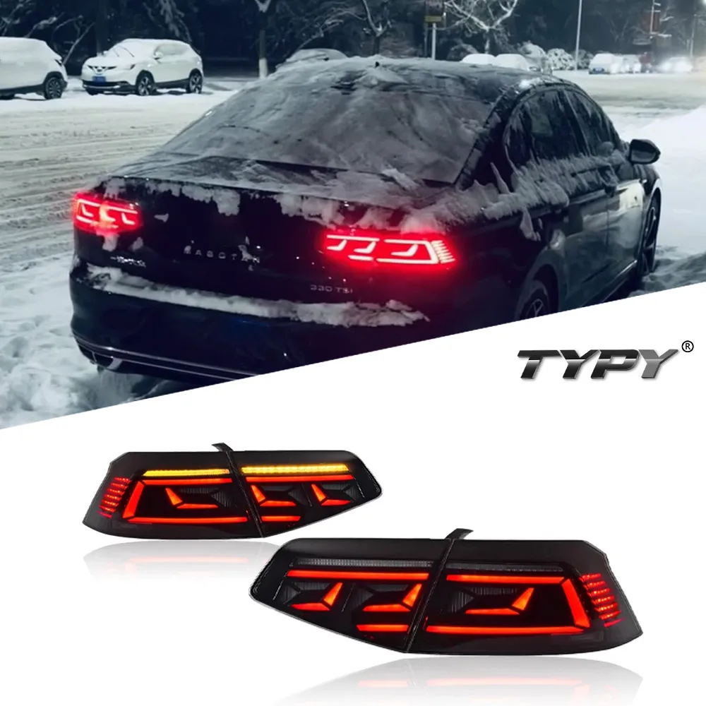 Car-Taillights-Assembly-For-Volkswagen-Passat-B8-2015-2020-Upgrade ...