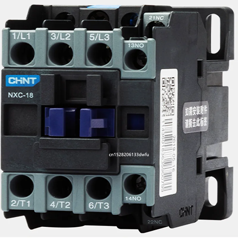 CHINT-NXC-18-18A-LC1D-AC-Contactor-CJX2-1810-1801-NO-NC-LC1-DIN-Rail ...