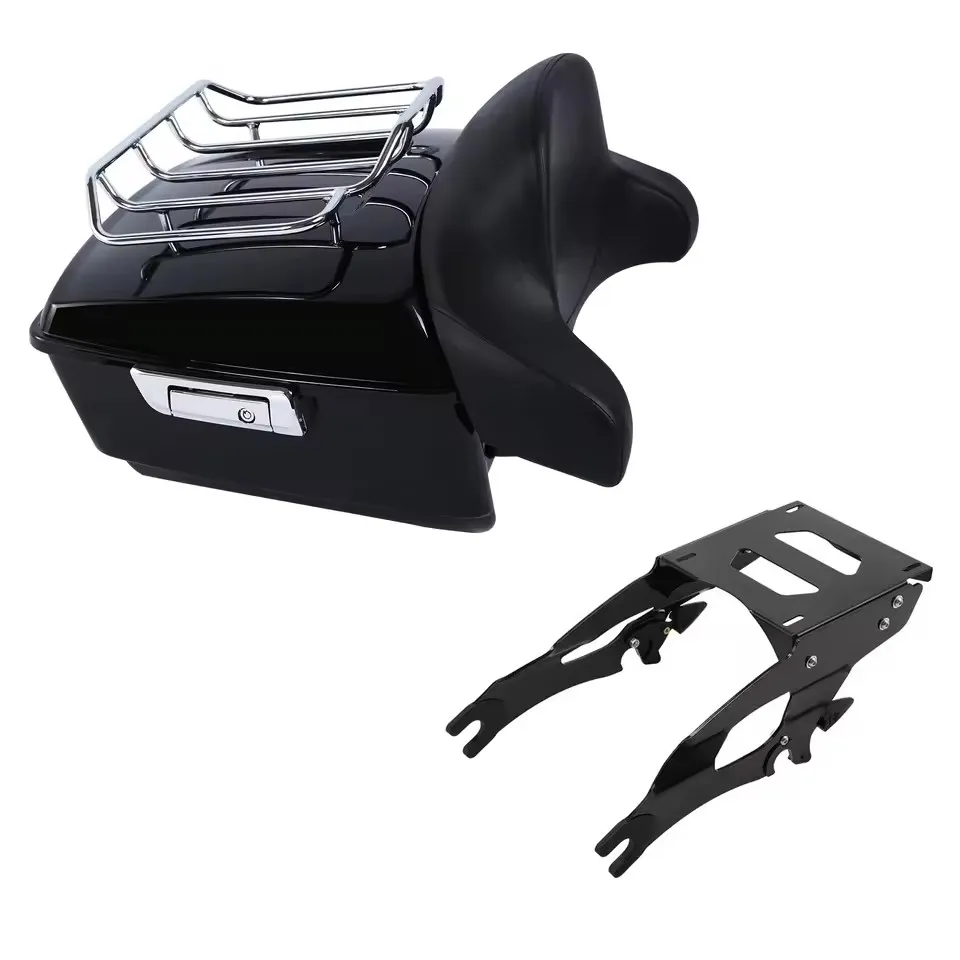 Motorcycle King Trunk Rack Backrest For Indian Chieftain 2014-2024 ...
