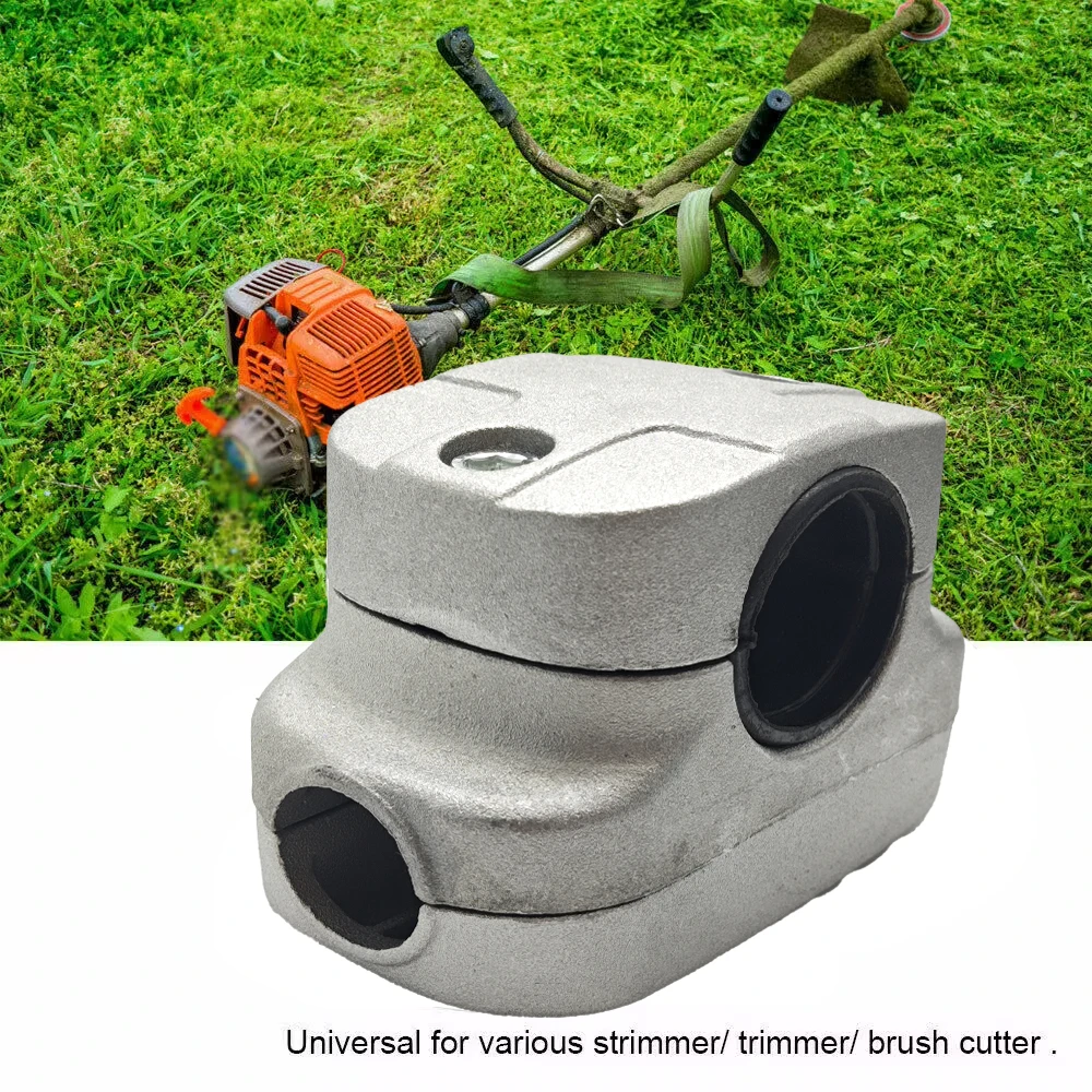 Universal-Brush-Cutter-Handle-Clamp-Aluminum-Fixed-Lawn-Mower-Tools ...