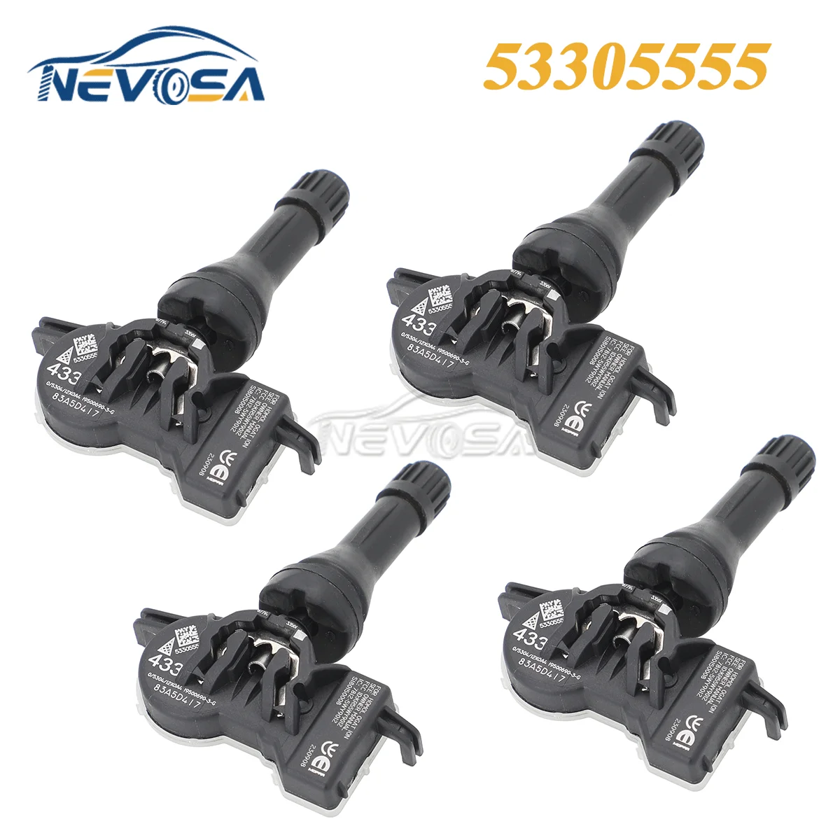 NEVOSA 53305555 TPMS Sensor For Jeep Compass Grand Cherokee Renegade ...