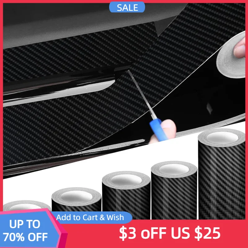 3D-Nano-Carbon-Fiber-Car-Tape-Black-Car-Door-Edge-Guards-Side-Mirror ...
