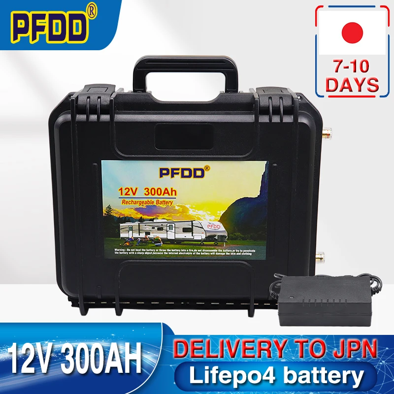12V-300Ah-LiFePO4-Battery-Built-in-BMS-Lithium-Iron-Phosphate-Cells-For ...