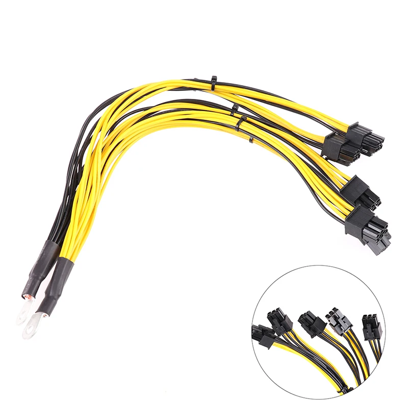 1pcs 30/40cm 6pin Connector Server Power Supply Cable For P3 S7 S9 S11 ...