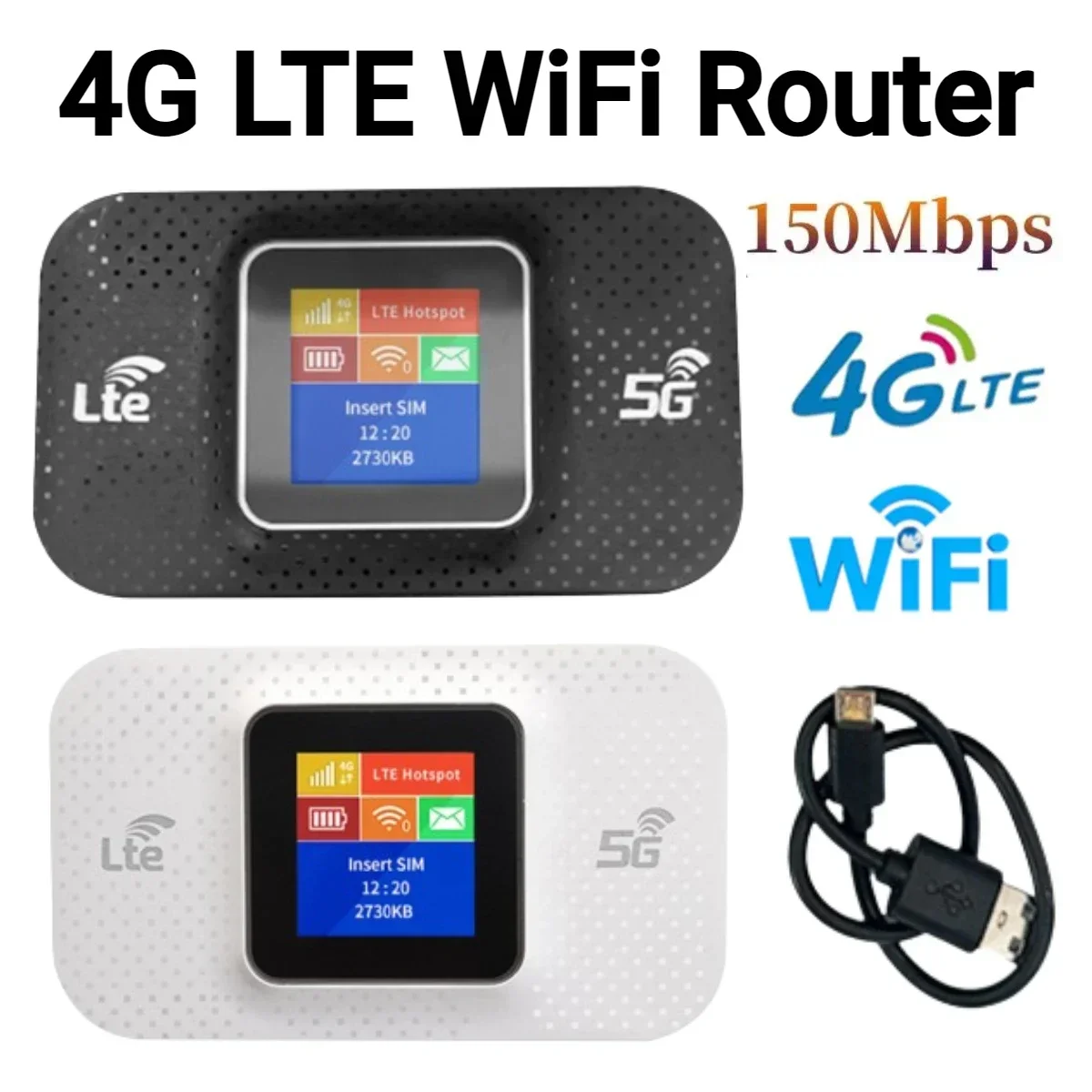 Enrutador-Wifi-inal-mbrico-H807Pro-4G-LTE-m-dem-Mifi-de-bolsillo-de ...