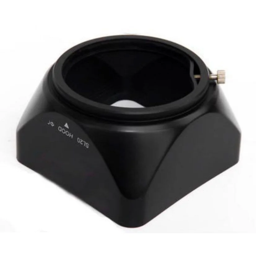 120 DSLR Film Camera Vintage Style Square Lens Hood Shade Mask 6x6 ...