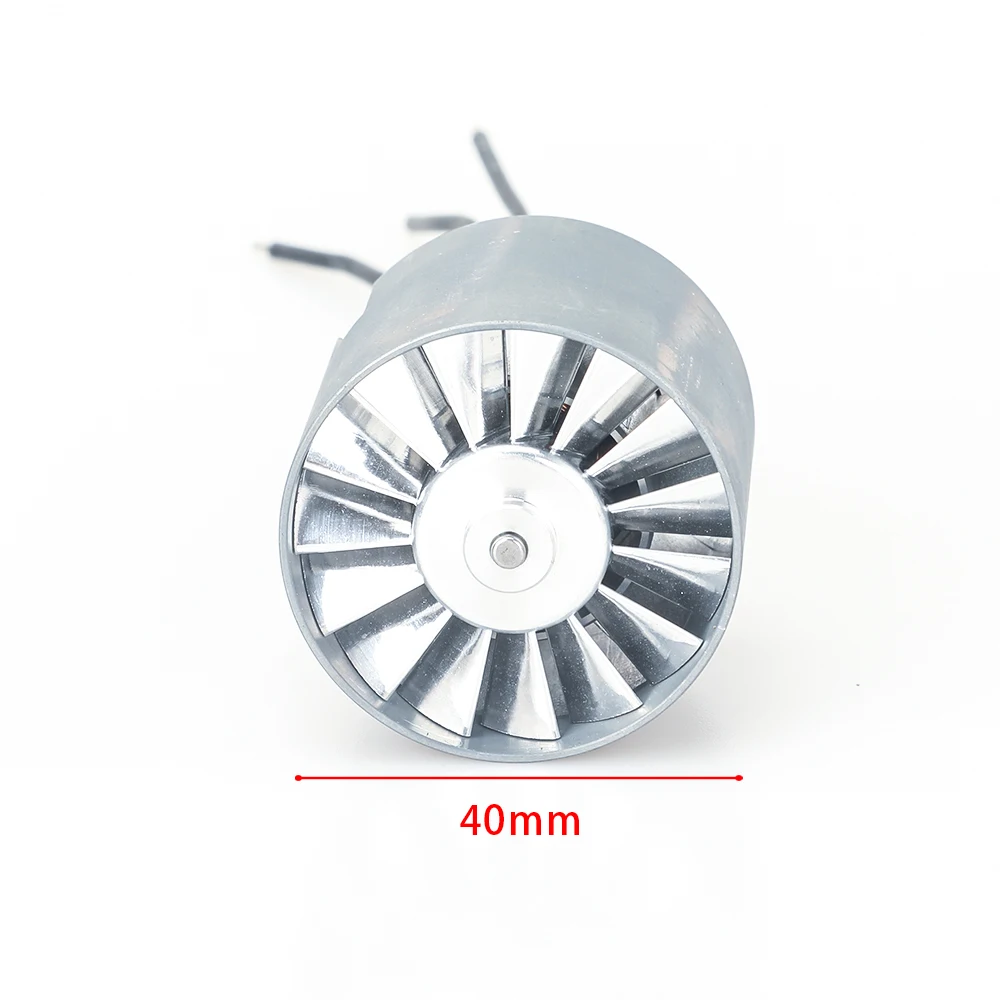 40mm BLDC Inrunner Brushless Motor High Speed Jetfan EDF Ducted Jet Fan ...