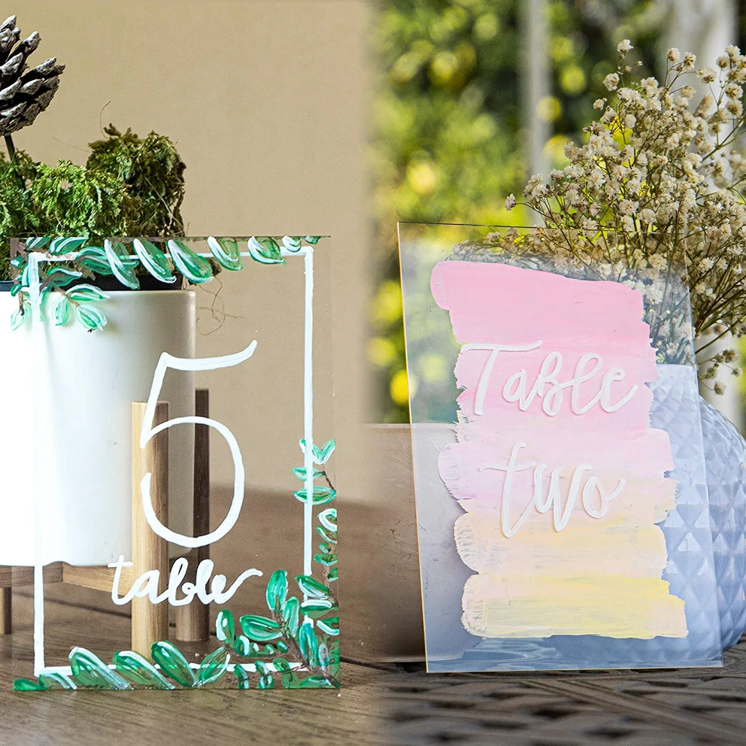 Diy Wedding Table Names