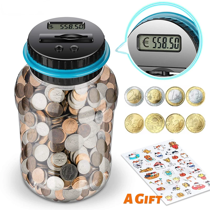 Grande-Capacidade-Eletr-nica-Digital-LCD-Contando-Coin-Counter-Bank ...