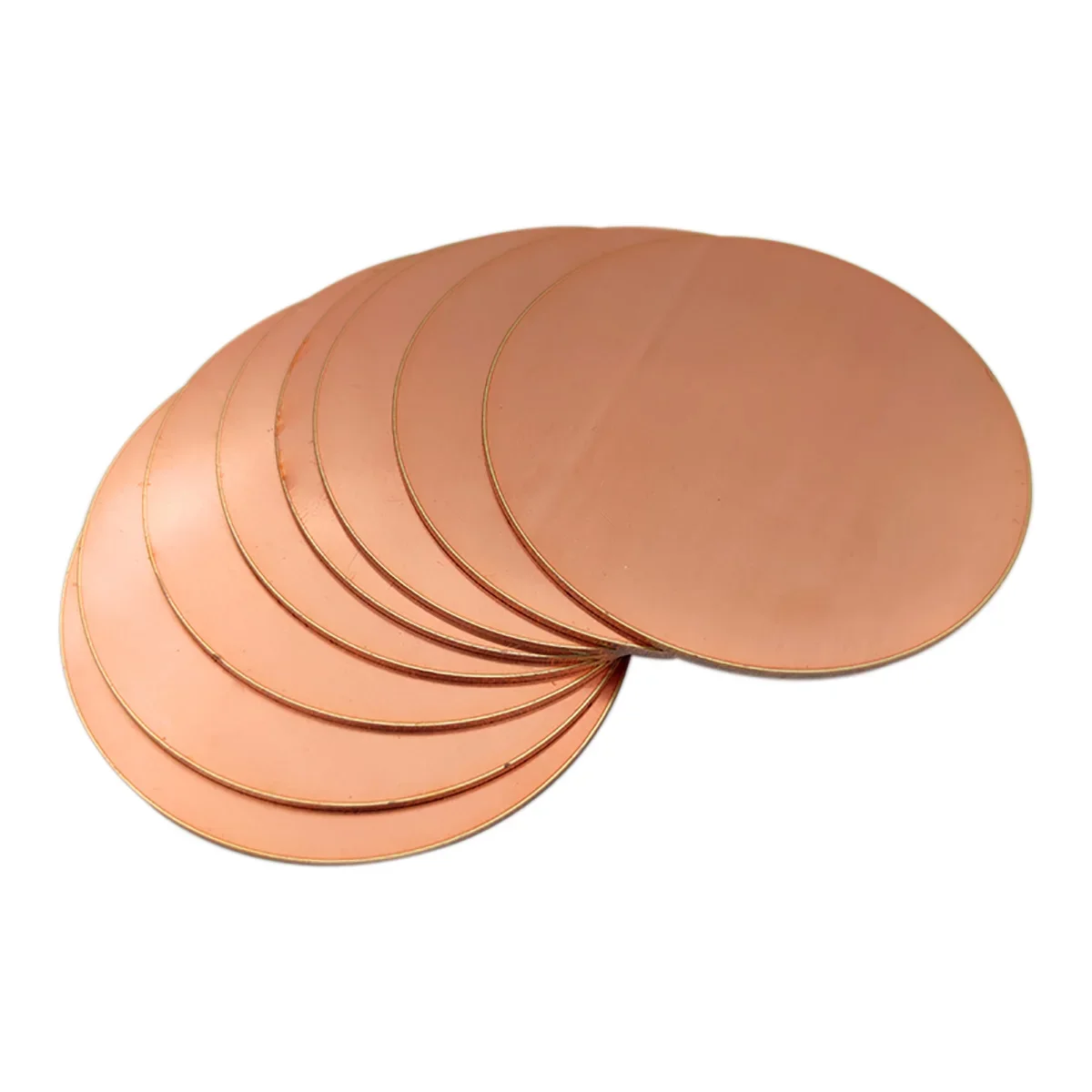 5Pcs-lot-T2-Copper-Disc-Diameter-30mm-31mm-32mm-33mm-34mm-35mm-50mmPure ...