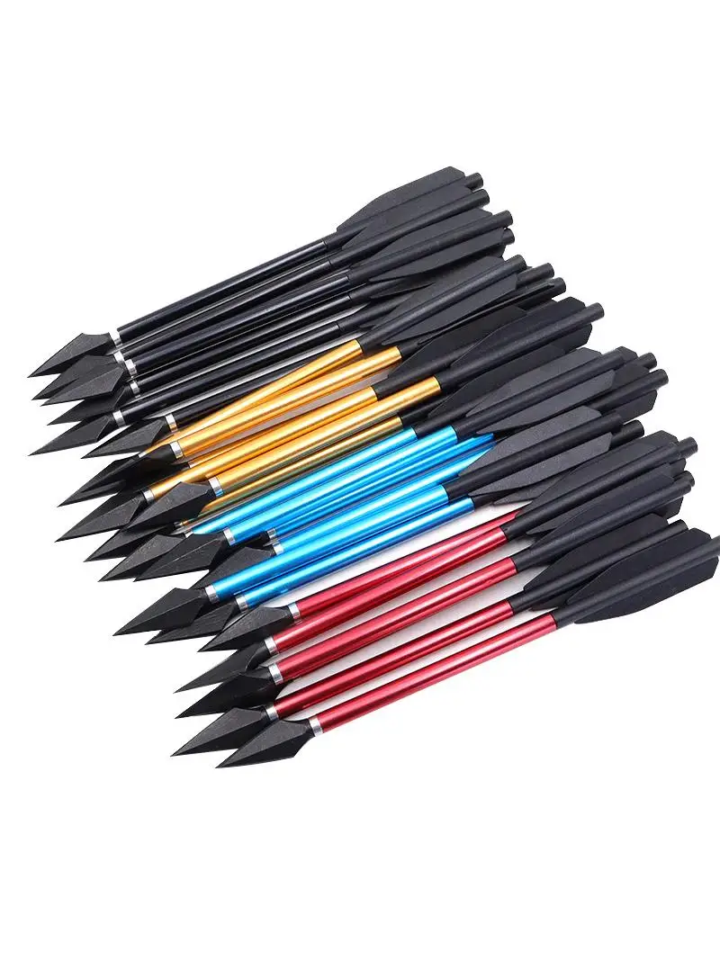 High Carbon Steel Metal Arrow Aluminum Alloy Double Winged Composite ...