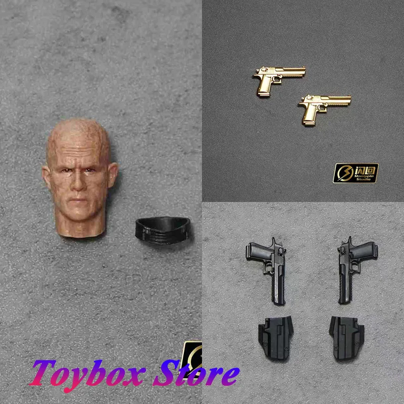 Manipple Studio 1/12 Deadpool Wade Lifelike Perfect Detail Design Head ...