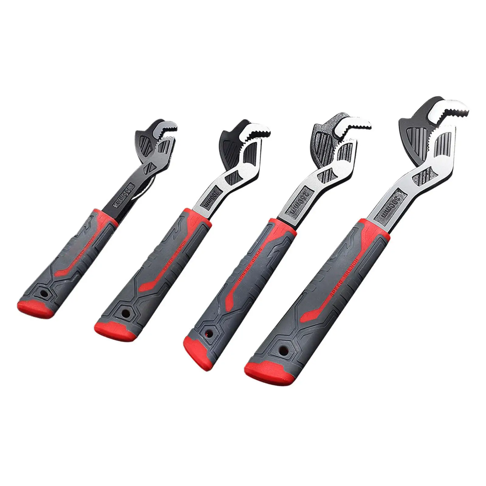 Self Adjustable Pipe Wrench Plumbing Wrench Tool Anti Slip Handle Heavy ...