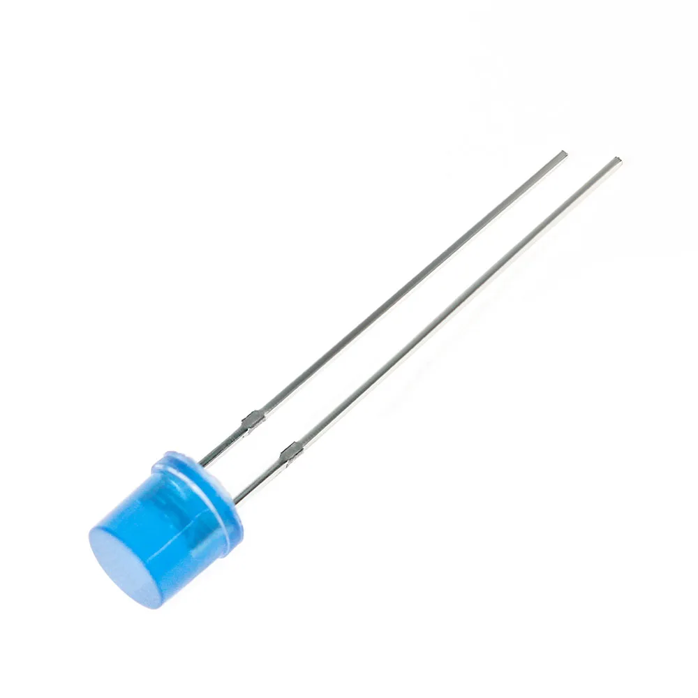 50PCS LED Diode 5MM Green Blue Yellow Red White Light Emitting 5mm led ...