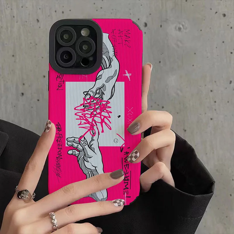 Funda-de-tel-fono-con-Graffiti-art-stico-de-Michelangelo-carcasa-est ...