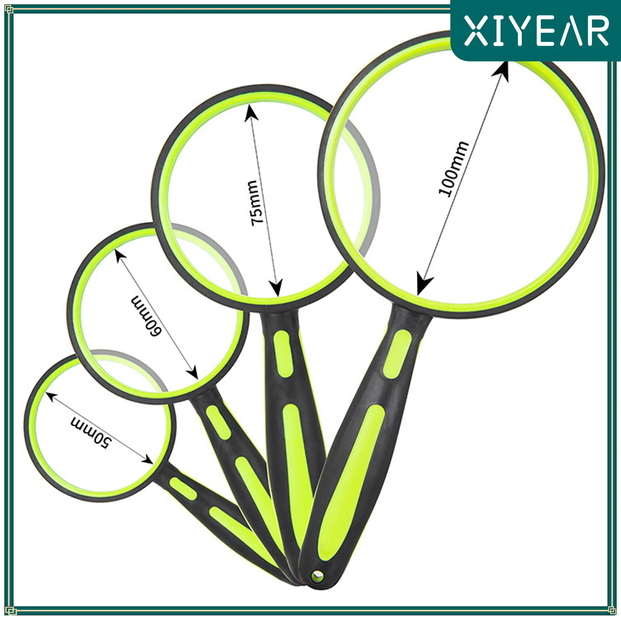 6-10X-Magnifying-Glass-Kids-Magnifying-Glass-With-Non-Slip-Rubber ...