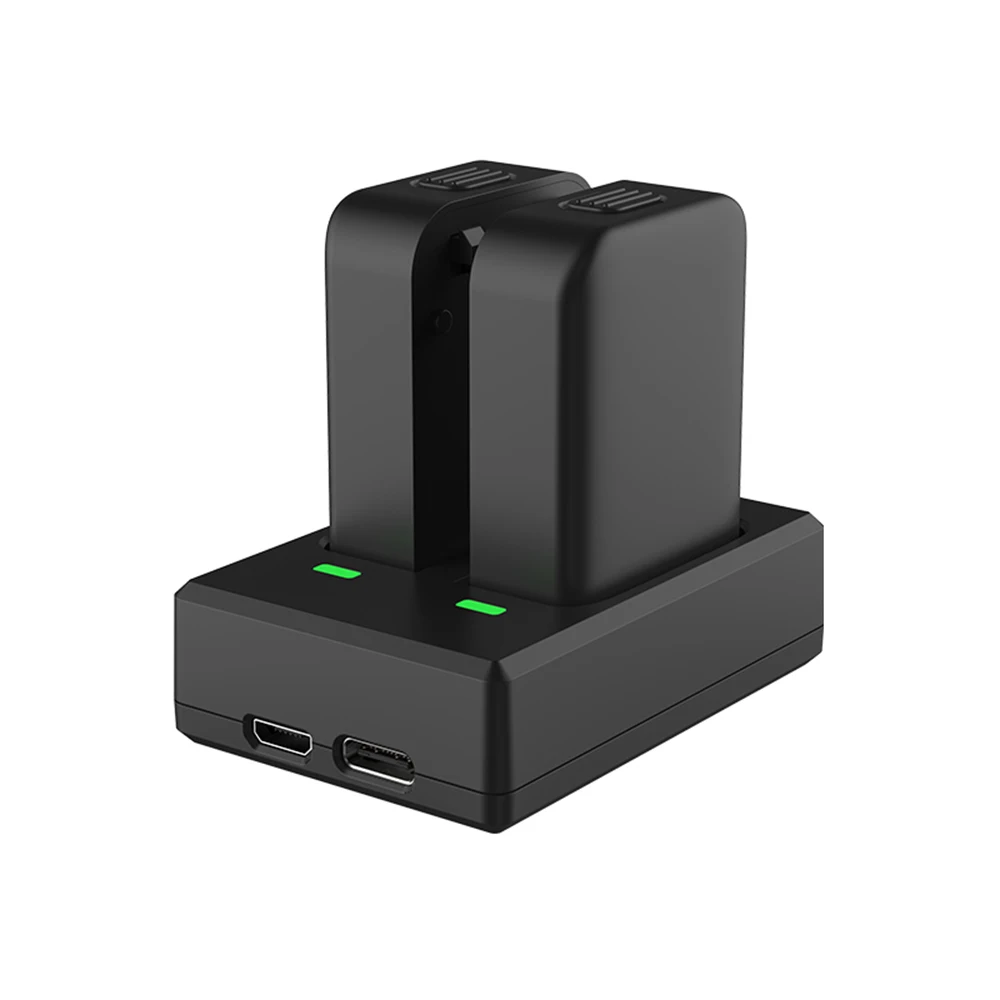 SJCAM-C300-Camera-Battery-Charger-Dual-Slot-Charger-LED-Indicators ...