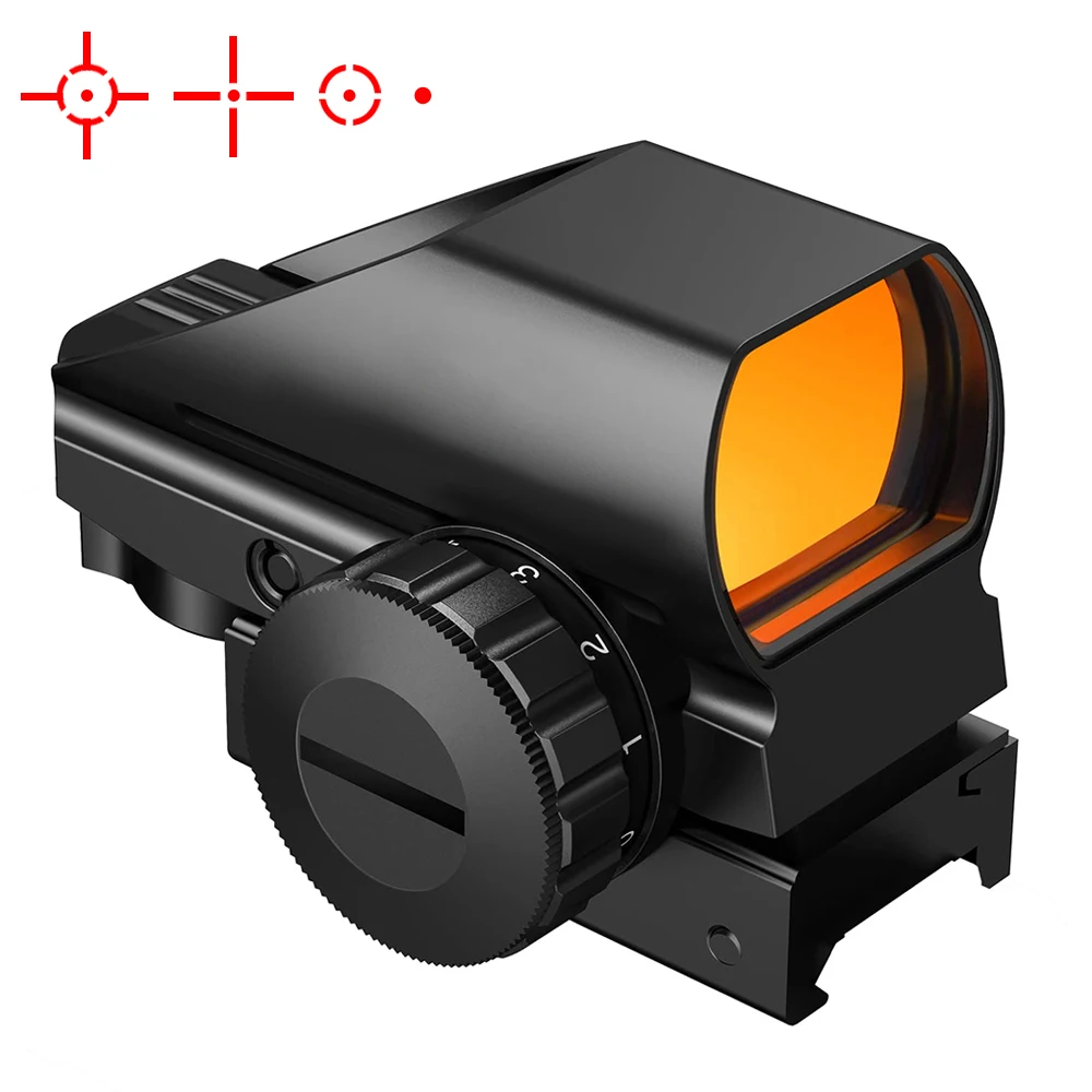 1x22x33-Red-Dot-Sight-Tactical-Reflex-Sight-Hunting-Scope-Riflescope-4 ...