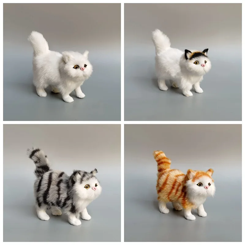Imitation Cat Imitation Flower Cat Imitation Persian Cat Fur Animal ...