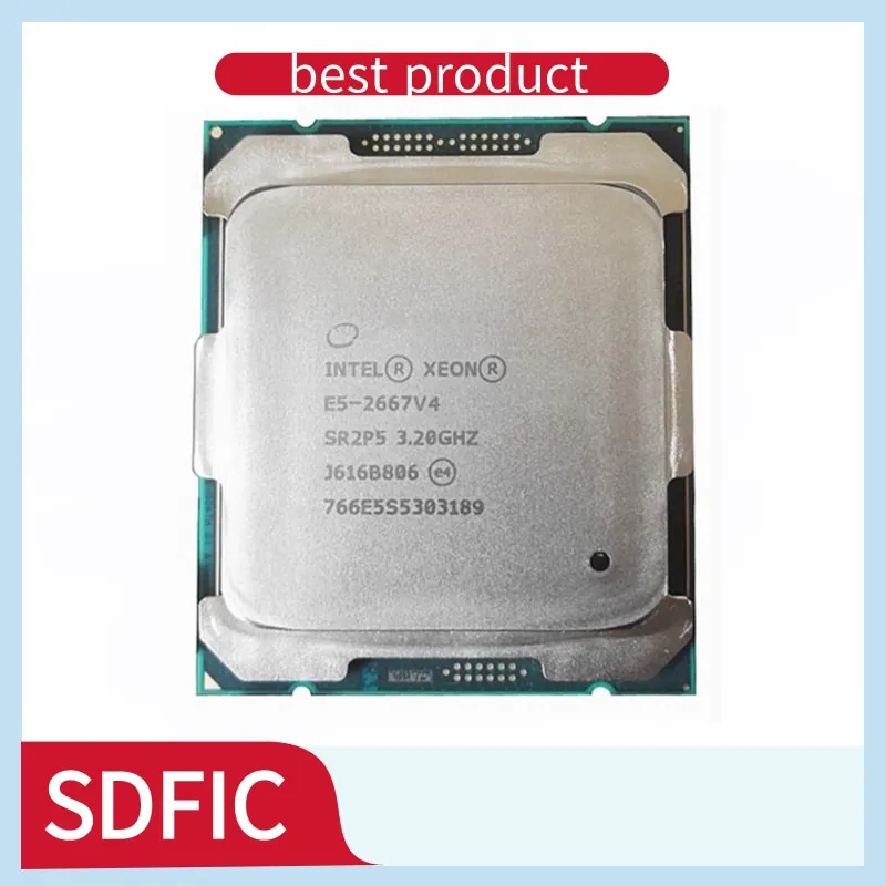 Processador Xeon E5 2667 V4, 3,20 GHZ, 8-Core, 25M, E5-2667 V4, DDR4 ...
