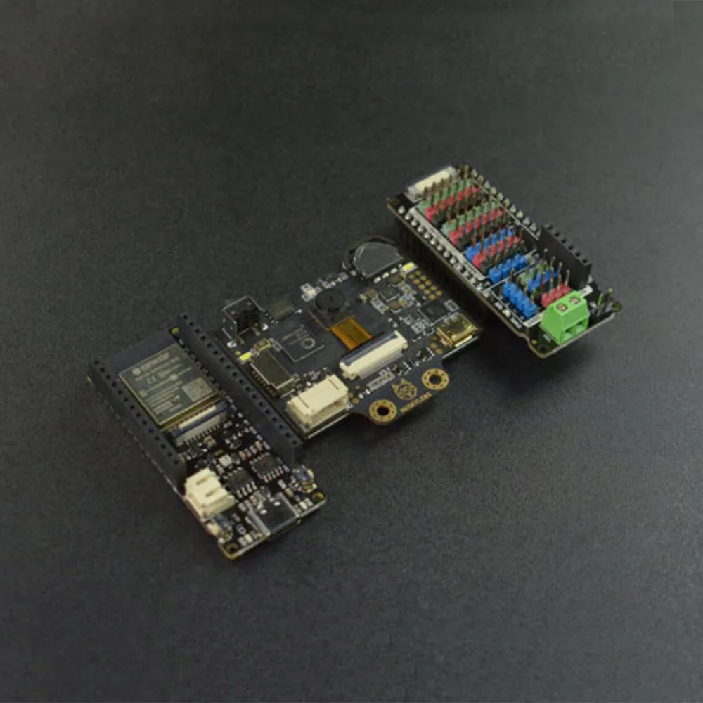 Hackster And Dfrobot Ai Starter Eedu Kit With Esp32 Firebeetle Board Peripherals For Based